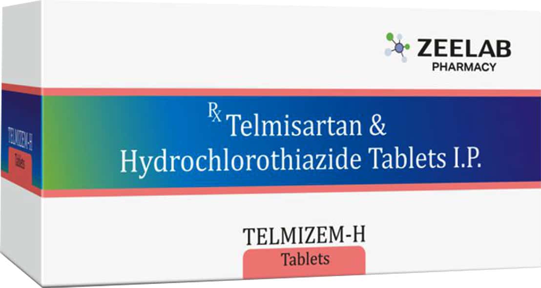 Telmizem H 40mg Strip Of 10 Tablets: Uses, Side Effects, Price & Dosage ...