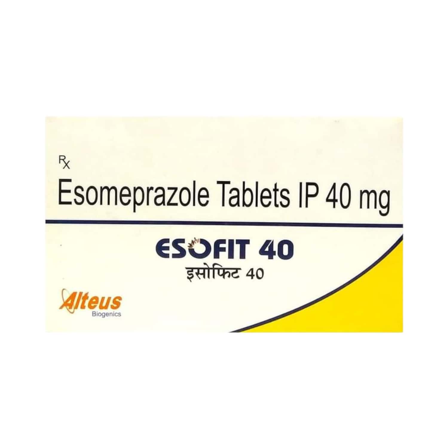 Esofit 40 MG Tablet (15): Uses, Side Effects, Price & Dosage | PharmEasy