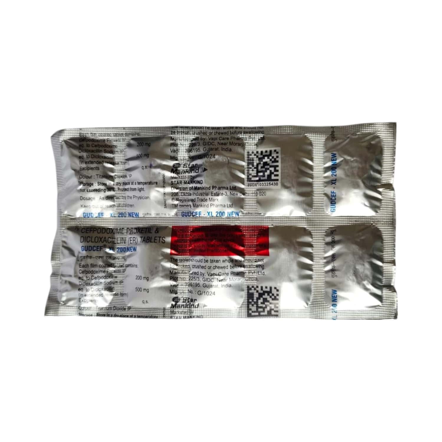 Buy Gudcef Xl 200mg New Strip Of 10 Tablets Online & Save Up to 24% at ...