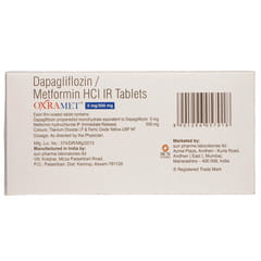 Oxramet 5/500mg Strip Of 14 Tablets: Uses, Side Effects, Price & Dosage ...