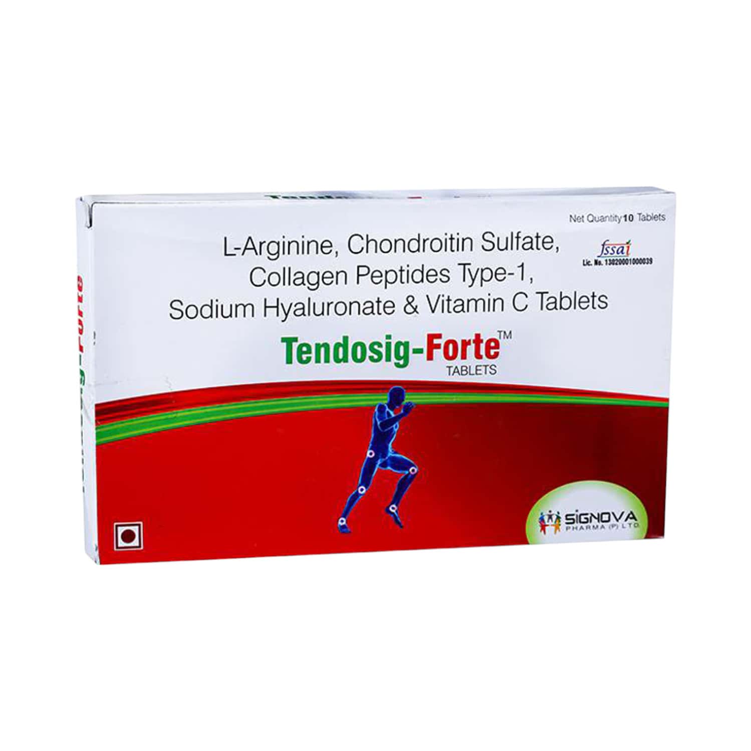 Buy Tendosig Forte Strip Of 10 Tablets Online & Save Up to 24% at PharmEasy