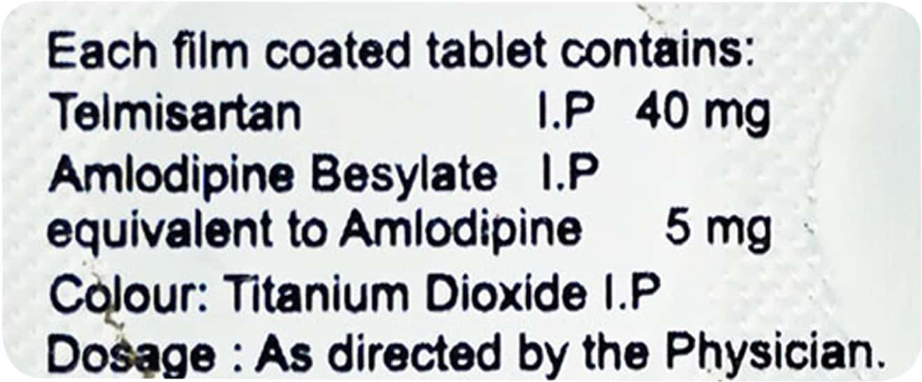 Telmisim Am 40 Mg Tablet 10: Uses, Side Effects, Price & Dosage | PharmEasy