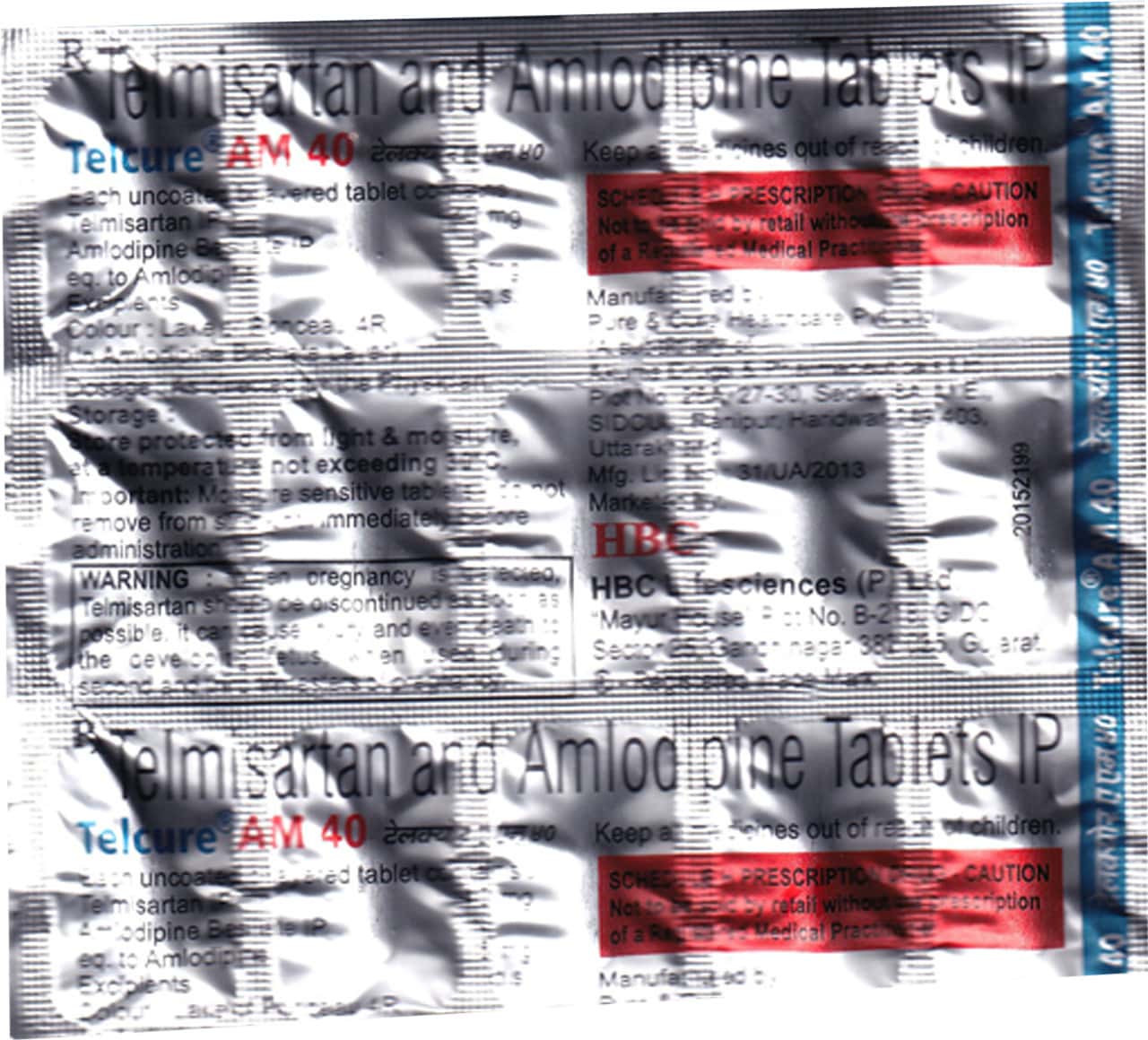 Telcure AM 40 Tablet: Uses, Side Effects, Price, Dosage & More Info ...