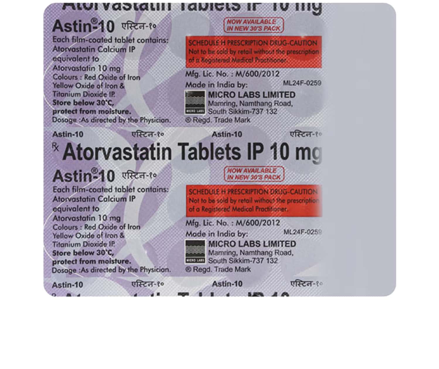 Astin 10 MG Tablet (30): Uses, Side Effects, Price & Dosage | PharmEasy