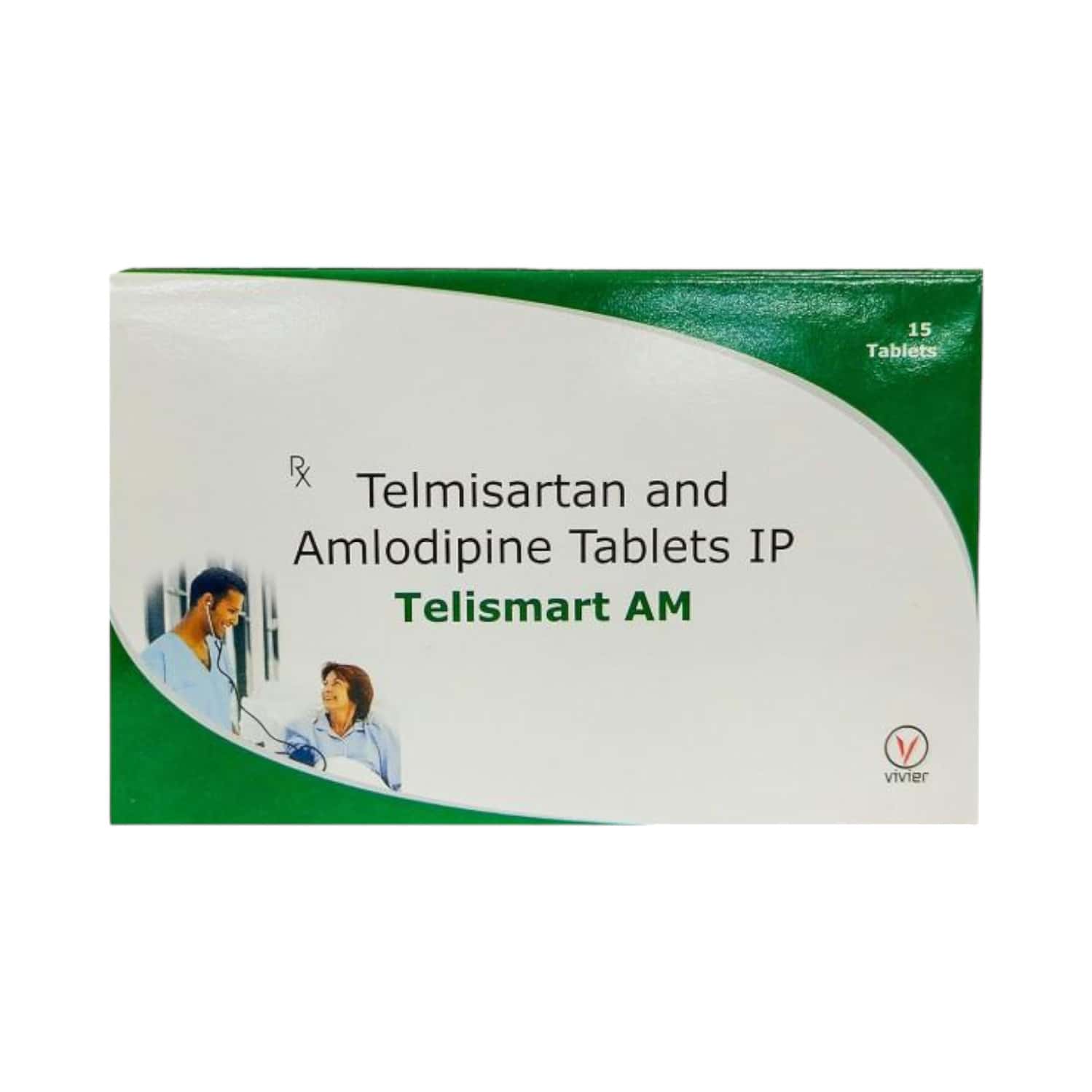 Telismart Am Strip Of 15 Tablets: Uses, Side Effects, Price & Dosage ...