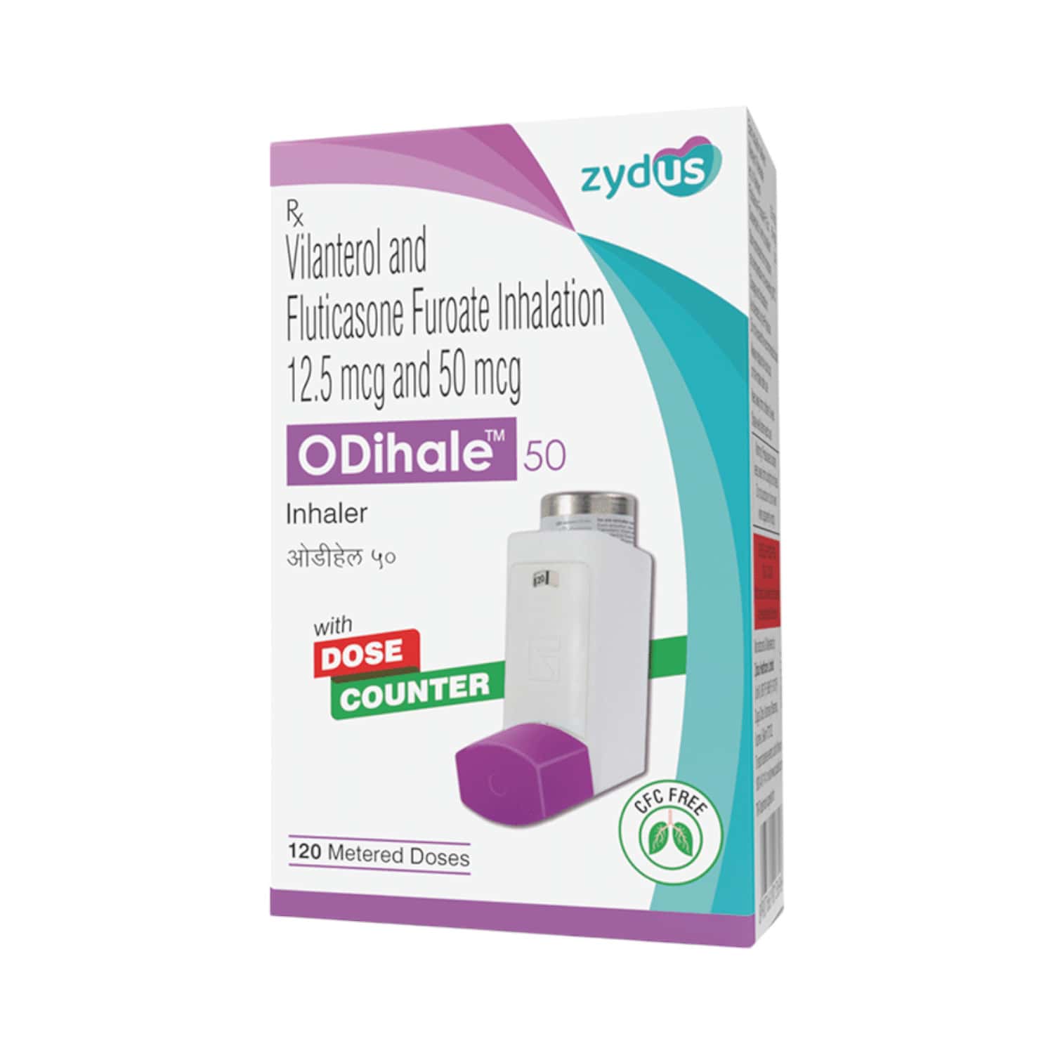 Odihale 50mcg Cfc Free Box Of 120 Metered Dose Inhaler: Uses, Side ...