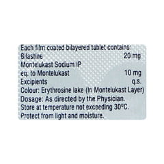 Bilasure M 40mg Strip Of 10 Tablets: Uses, Side Effects, Price & Dosage ...
