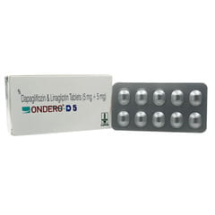 Ondero D 5mg Strip Of 10 Tablets: Uses, Side Effects, Price & Dosage ...