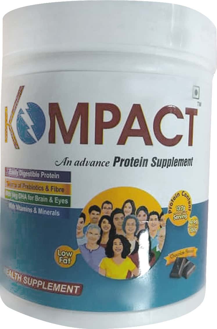 Buy Kompact Chocolate Flavour Jar Of 200gm Powder Online & Save Up to ...
