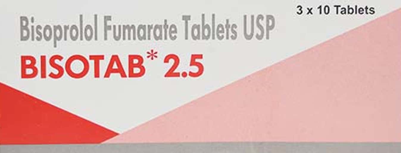 Bisotab 2.5 MG Tablet (10): Uses, Side Effects, Price & Dosage | PharmEasy