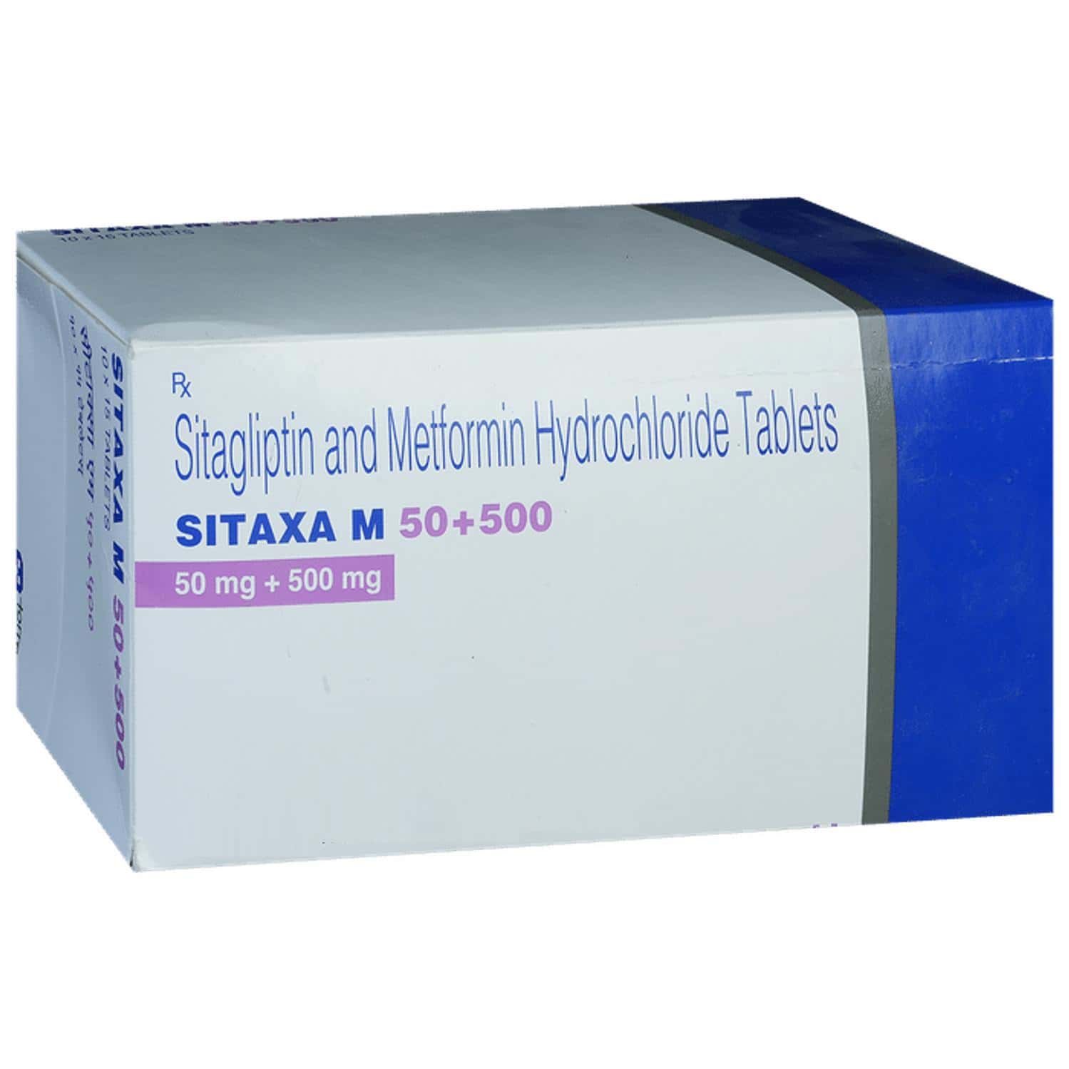 Sitaxa M 50/500mg Strip Of 15 Tablets: Uses, Side Effects, Price ...