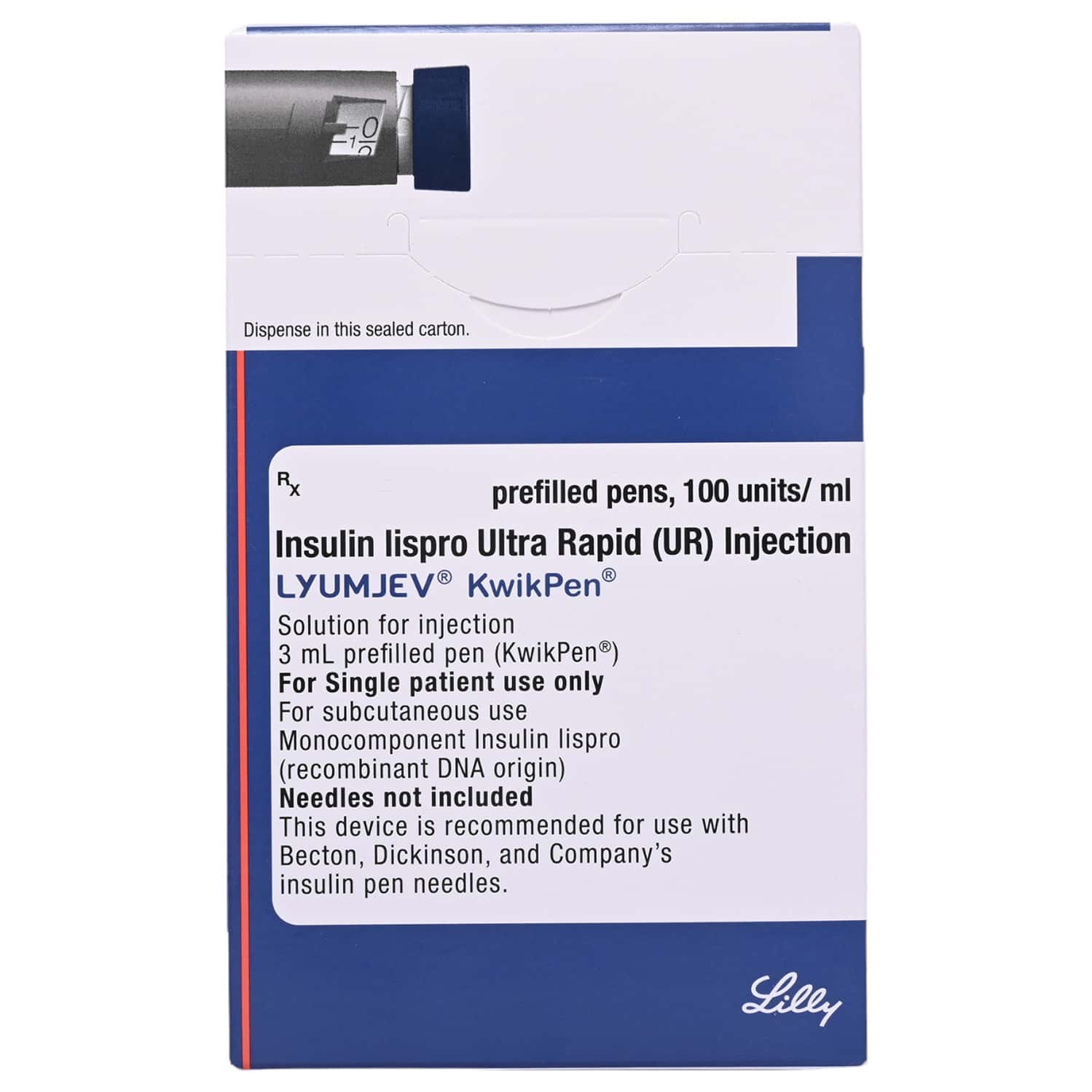 Lyumjev 100 IU/ML Solution For Injection (3): Uses, Side Effects, Price ...