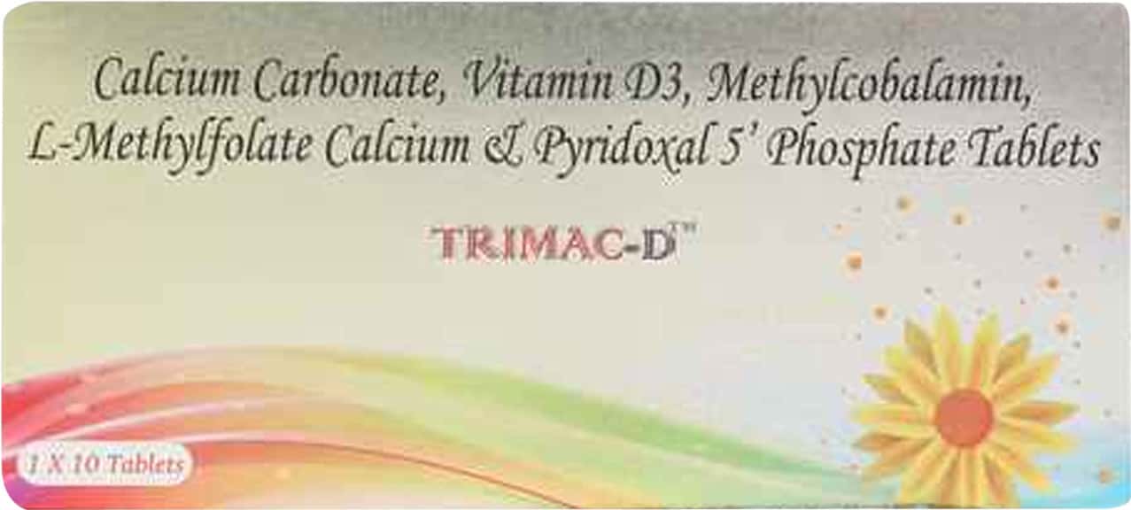 Trimac D Strip Of 10 Tablets: Uses, Side Effects, Price & Dosage ...