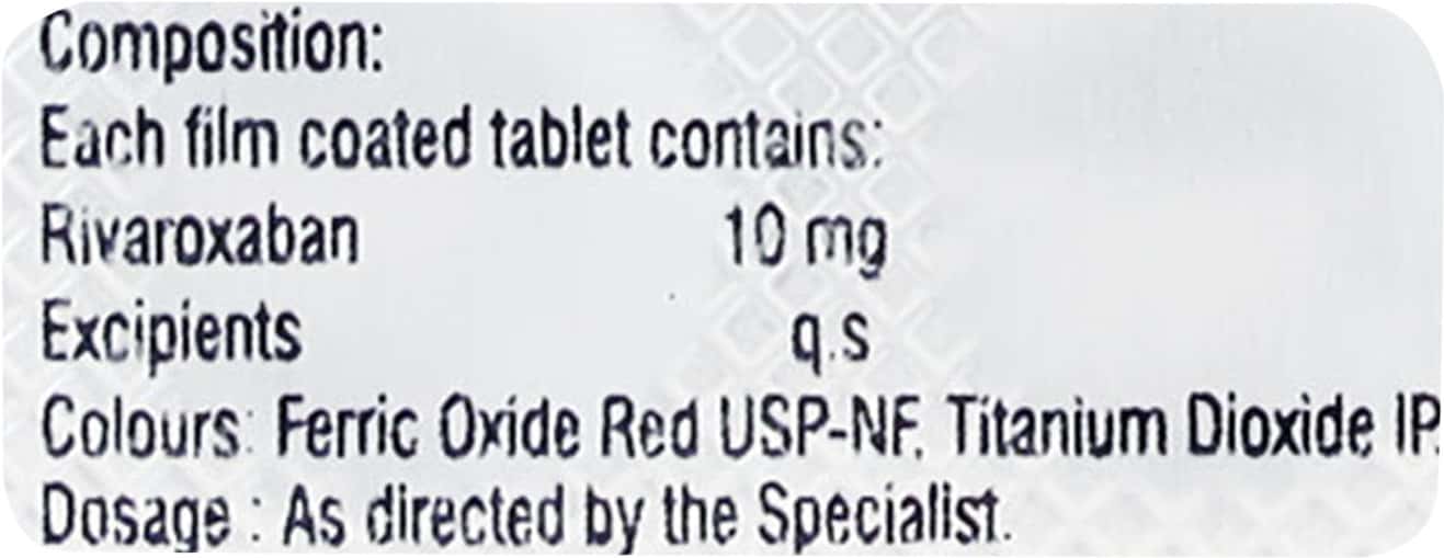 Rixant 10 MG Tablet (10): Uses, Side Effects, Price & Dosage | PharmEasy