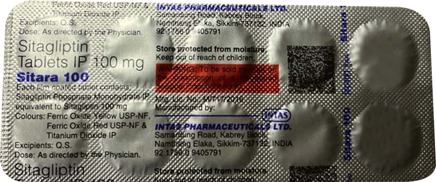 Sitara 100 MG Tablet (10): Uses, Side Effects, Price & Dosage | PharmEasy