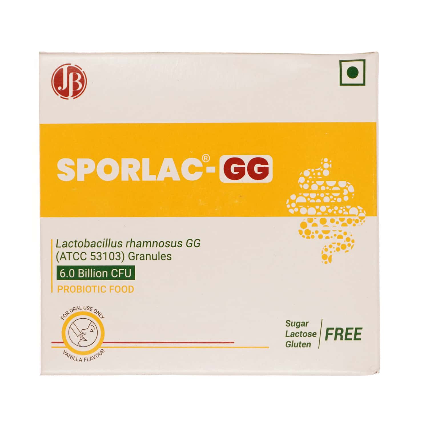 Sporlac GG Granules | Vanilla Flavour Sugar Free: Uses, Side Effects ...
