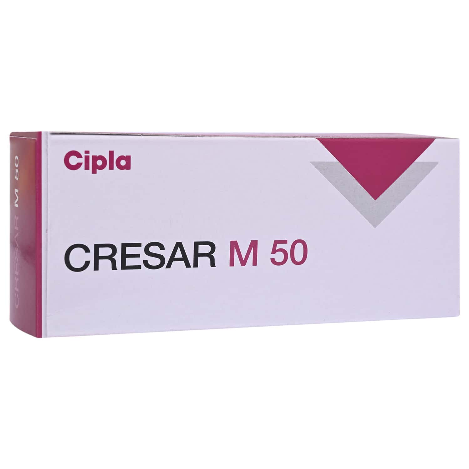 Cresar M 50mg Strip Of 10 Tablets: Uses, Side Effects, Price & Dosage ...
