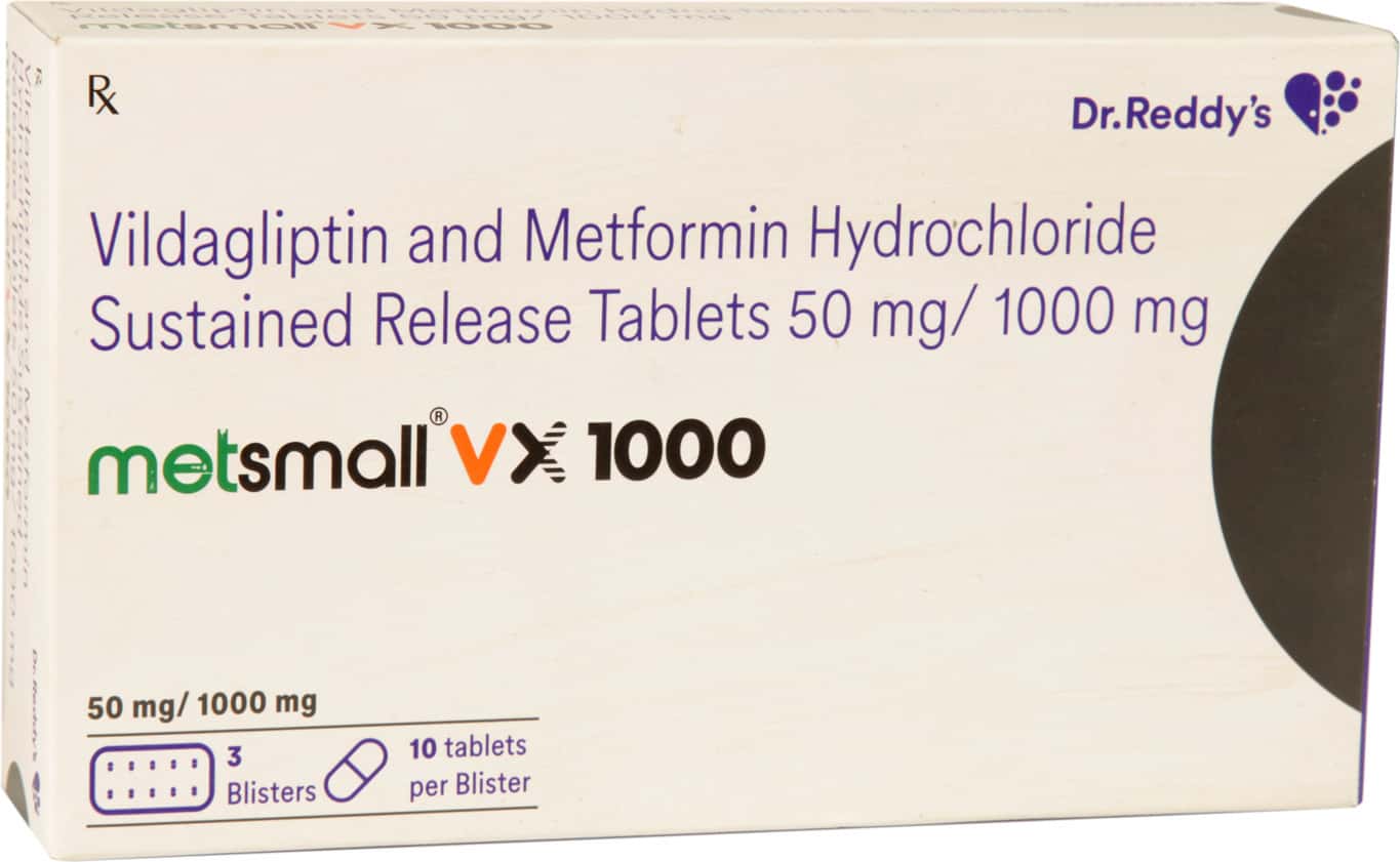Metsmall Vx 1000mg Strip Of 10 Tablets: Uses, Side Effects, Price ...