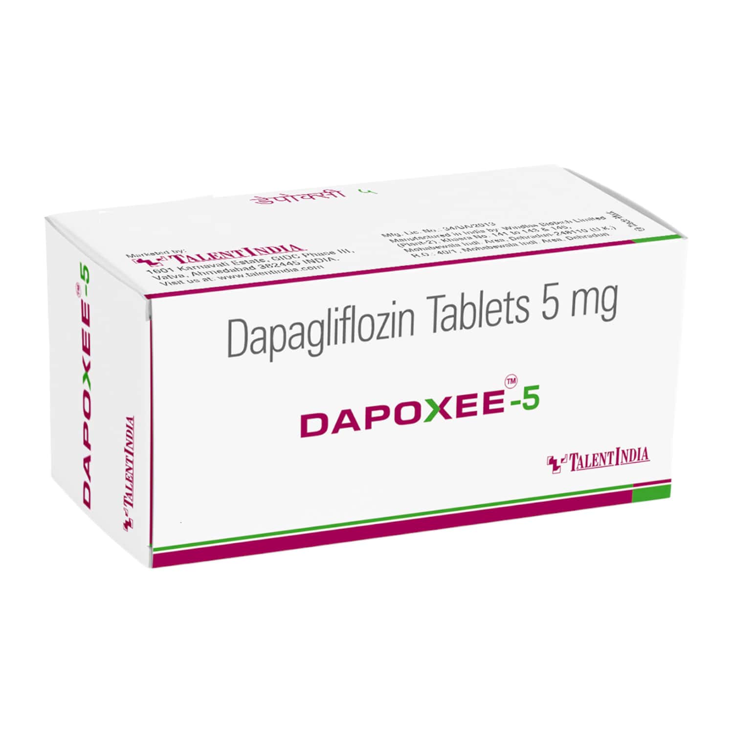 Dapoxee 5 MG Tablet (10): Uses, Side Effects, Price & Dosage | PharmEasy