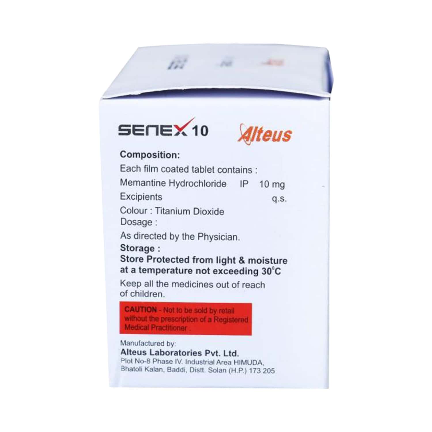 Senex 10 MG Tablet (15): Uses, Side Effects, Price & Dosage | PharmEasy