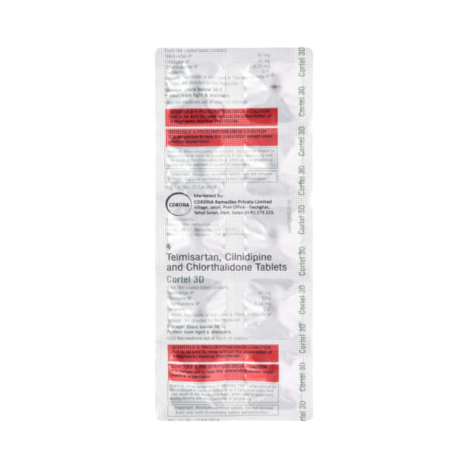 Cortel 3D Tablet: Uses, Side Effects, Price, Dosage & More Info - PharmEasy