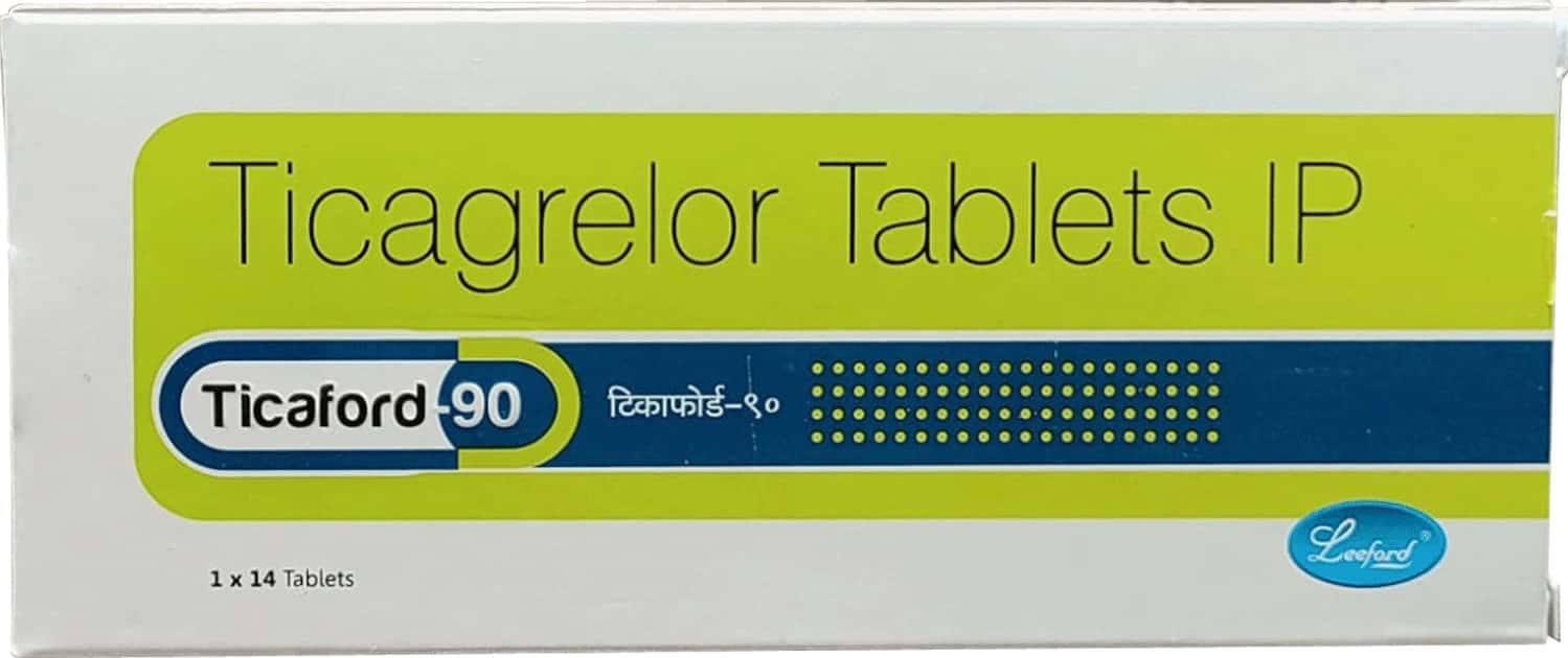 Ticaford 90 MG Tablet (14): Uses, Side Effects, Price & Dosage | PharmEasy