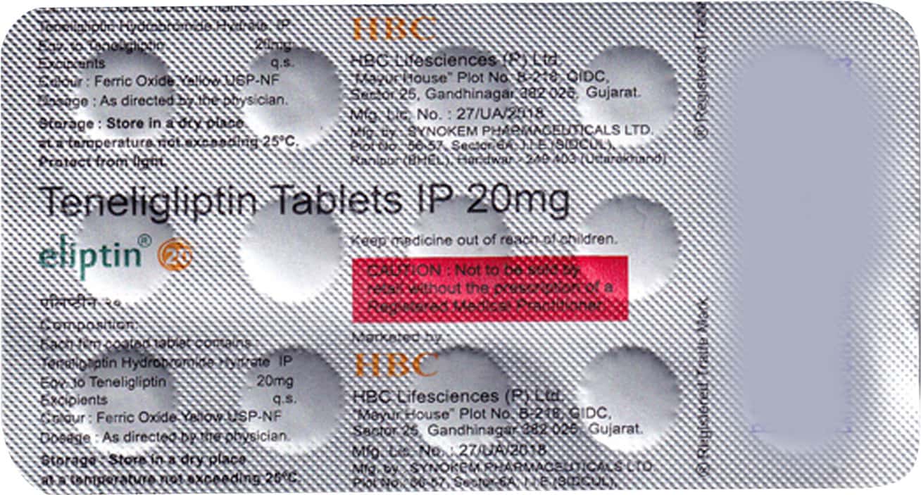 Eliptin 20 Tablet: Uses, Side Effects, Price, Dosage & More Info ...