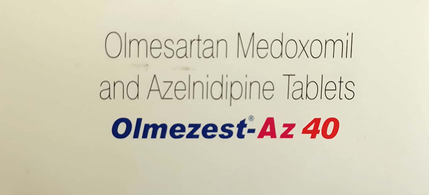 Olmezest Az 40mg Strip Of 10 Tablets: Uses, Side Effects, Price ...