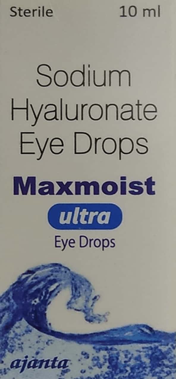 Maxmoist Ultra 0.3 %W/V Eye Drop (10): Uses, Side Effects, Price ...