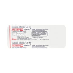Tadafil 20 Tablet: Uses, Side Effects, Price, Dosage & More Info ...
