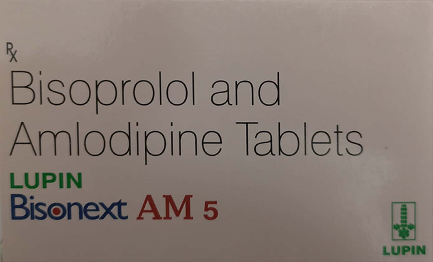 Bisonext Am 5mg Strip Of 15 Tablets: Uses, Side Effects, Price & Dosage ...