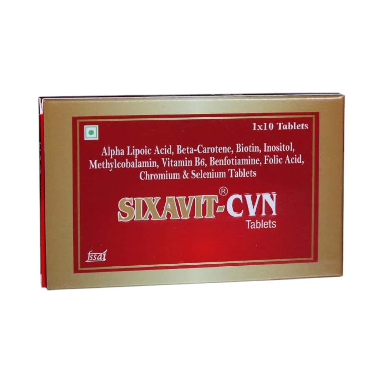 Sixavit Cvn Strip Of 10 Tablets: Uses, Side Effects, Price & Dosage ...