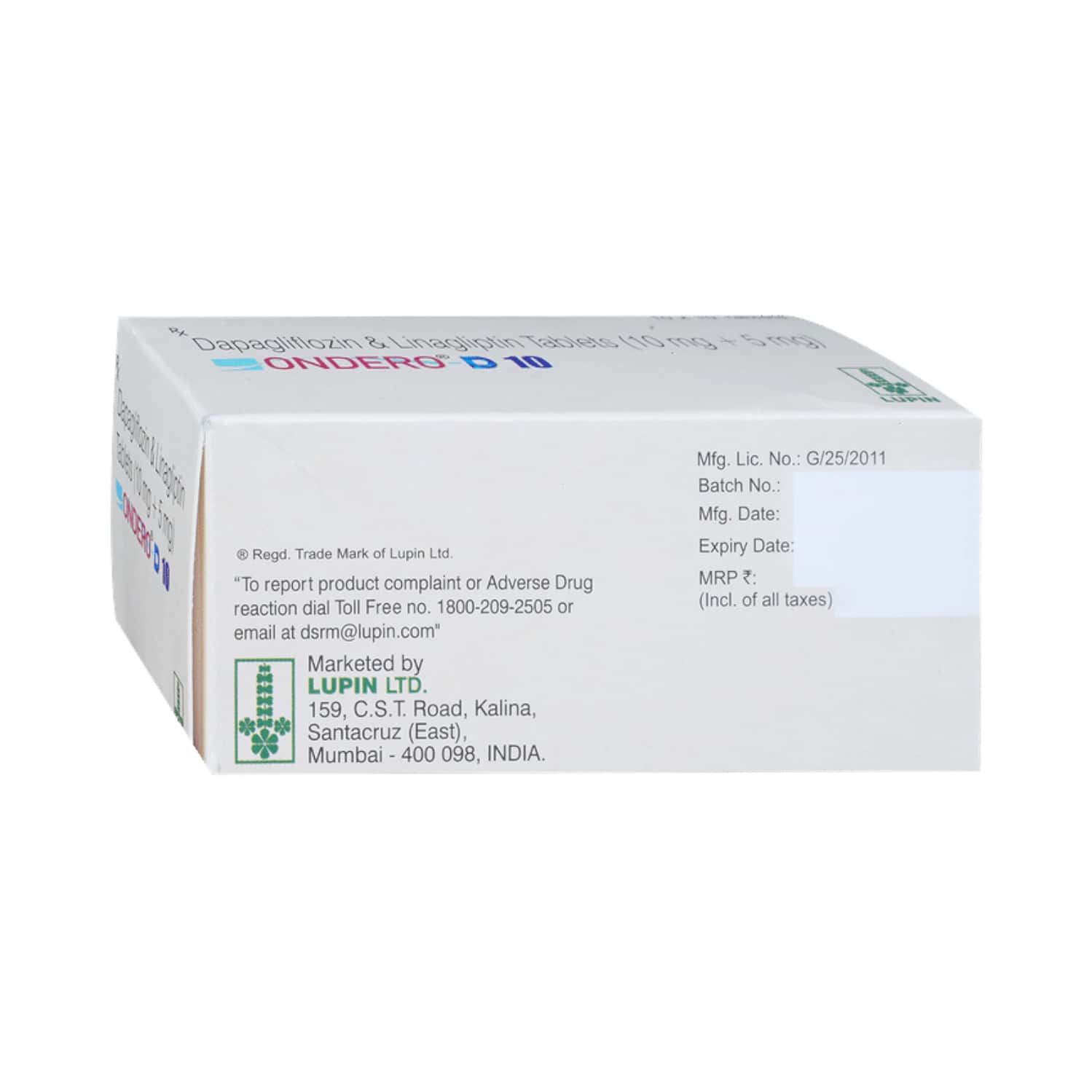 Ondero D 10 Tablet: Uses, Side Effects, Price, Dosage & More Info ...