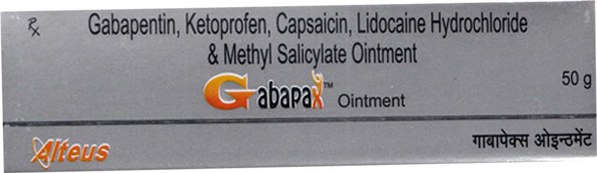 Gabapax Tube Of 50gm Ointment: Uses, Side Effects, Price & Dosage ...