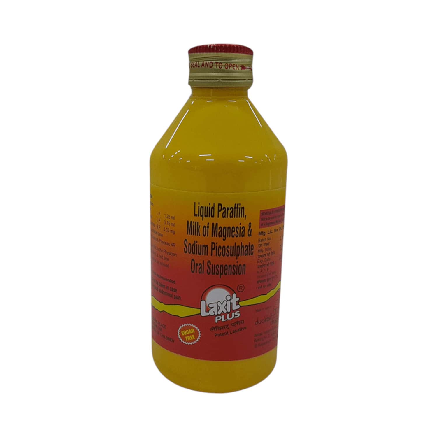 Laxit Plus Sugar Free Bottle Of 200ml Suspension: Uses, Side Effects ...