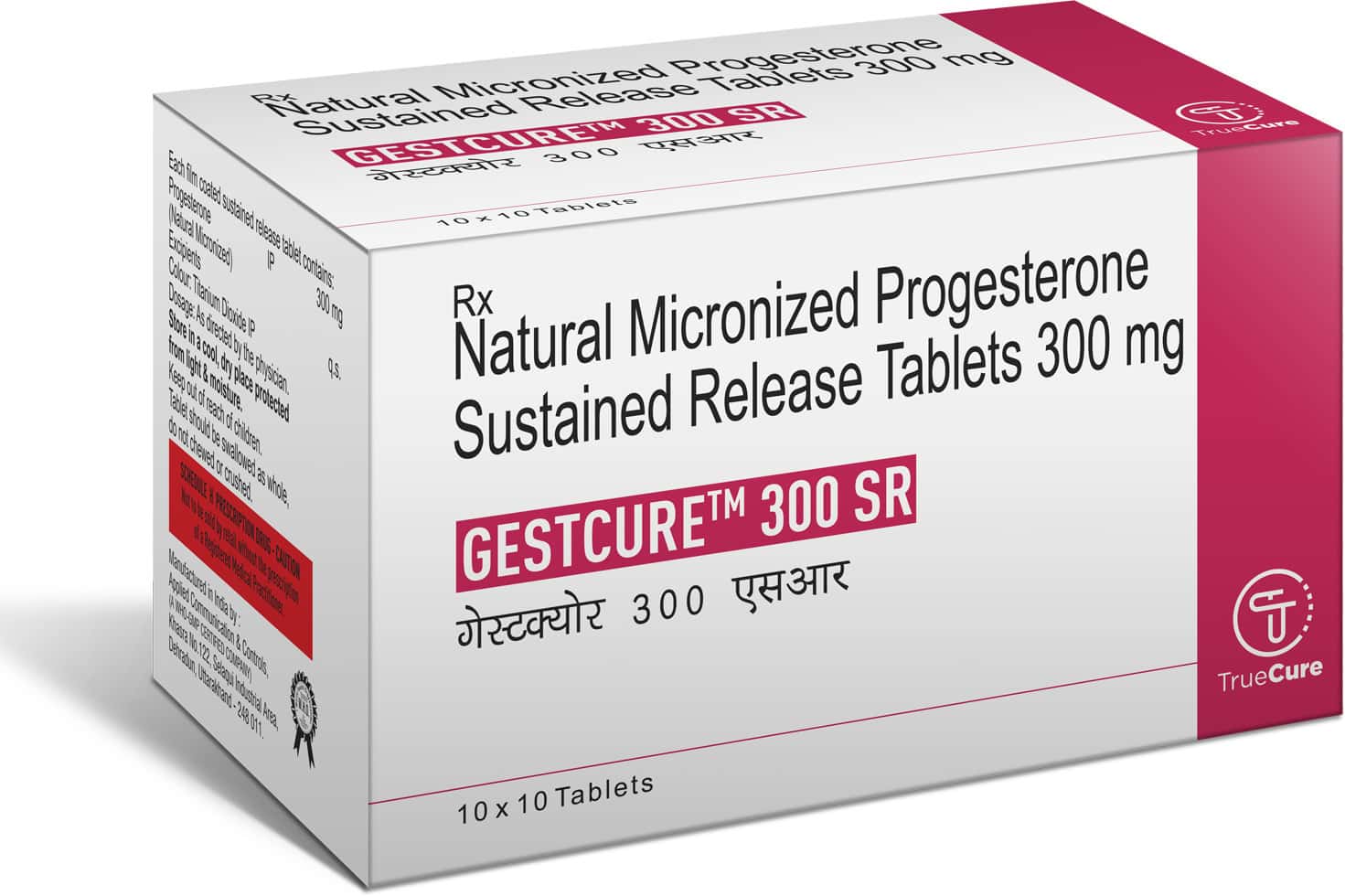 Gestcure Sr 300 MG Tablet (10): Uses, Side Effects, Price & Dosage ...