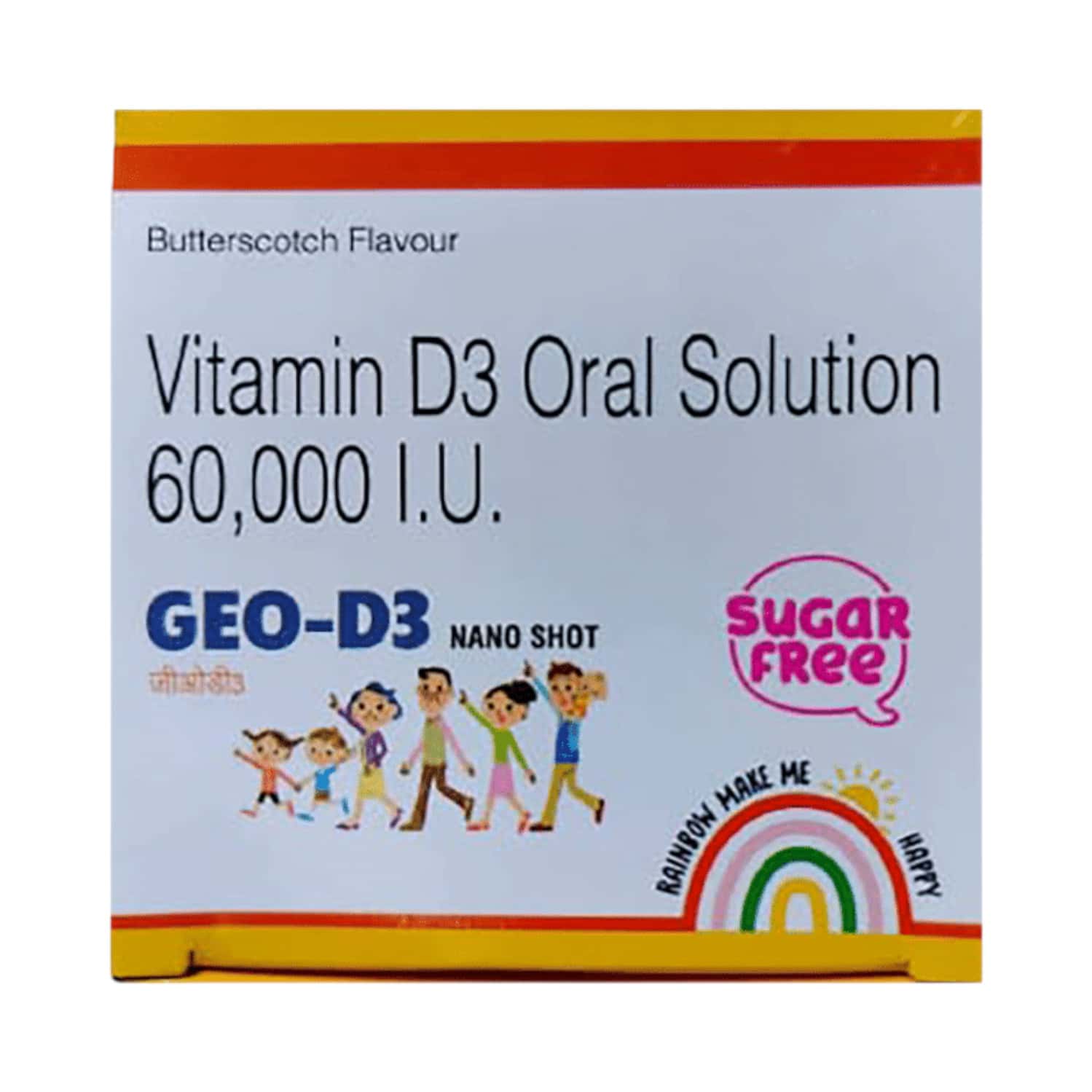 Geo D3 60000 IU/5ML Oral Solution (5): Uses, Side Effects, Price ...