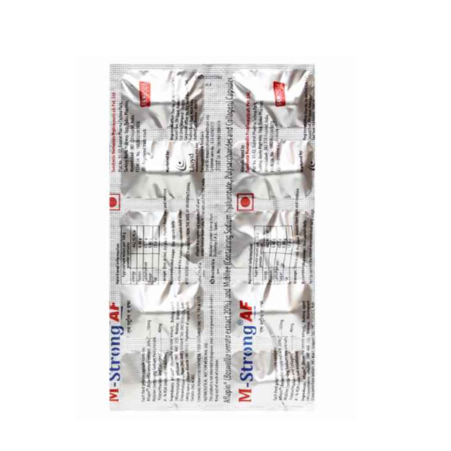 Buy M Strong Af Strip Of 10 Capsules Online & Save Up to 24% at PharmEasy