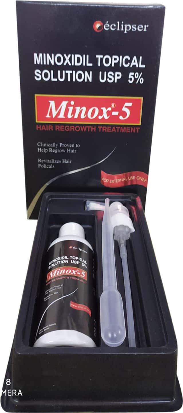 Minoxinol 5 %W/V Skin Solution (60): Uses, Side Effects, Price & Dosage ...