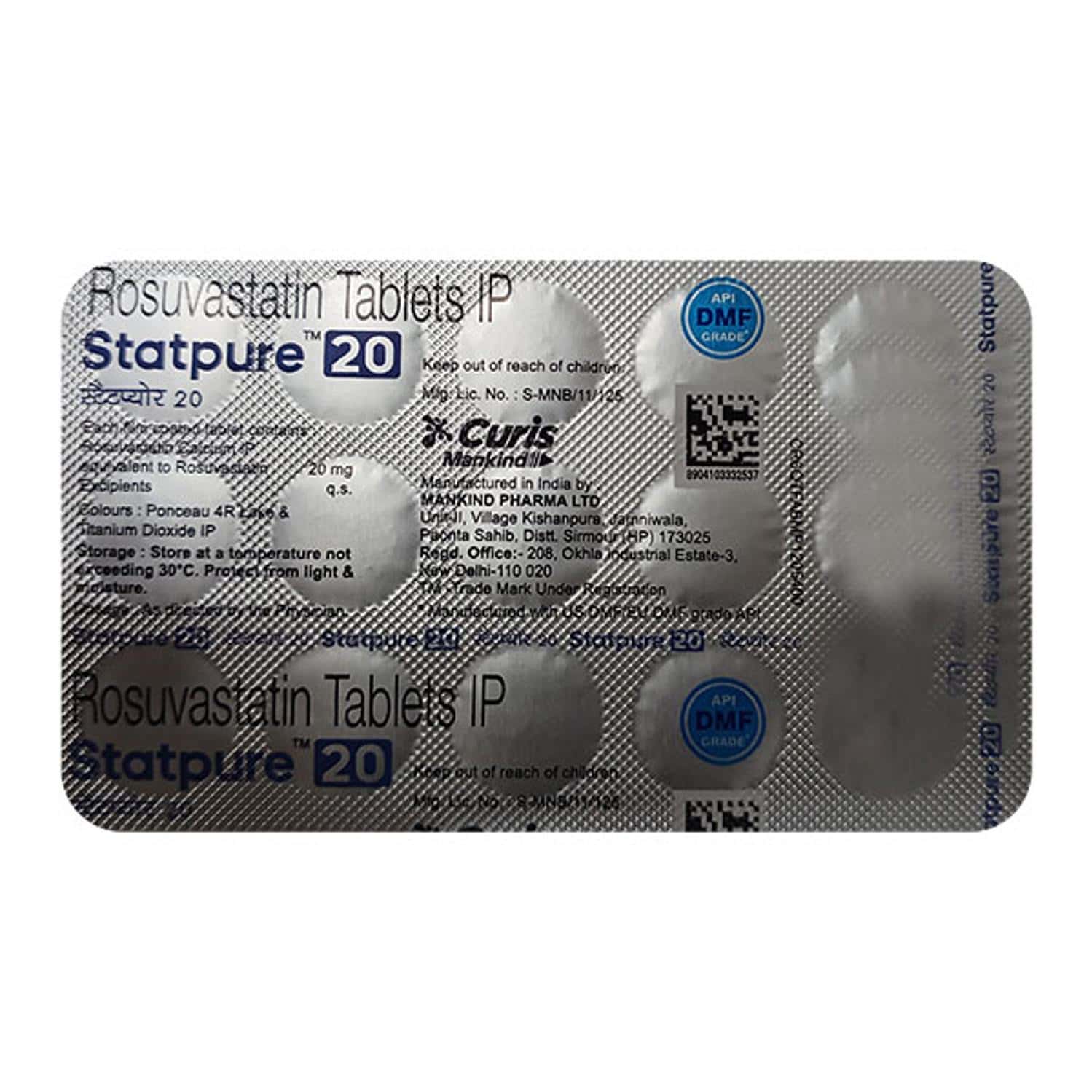 Statpure 20 MG Tablet (15): Uses, Side Effects, Price & Dosage | PharmEasy