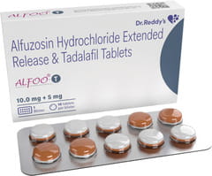 Alfoo T 10/5mg Strip Of 10 Tablets: Uses, Side Effects, Price & Dosage ...
